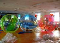 China PVC 2.0m Green / Transparent Inflatable Water Ball For Swimming Pool for sale