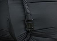 China Red / Black / Pink Color Inflatable Sleeping Bag With Side Pocket Nylon Material for sale