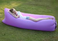 China Polyester Lounge Inflatable Sleeping Bag Single Person for sale