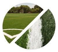 China SBR Latex Soccer Artificial Grass 30mm Backyard Turf Soccer Field for sale
