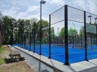 China 10mm Tennis Artificial Grass 6x20m10x20m Panoramic Padel Court for sale