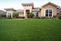 China 50mm Landscaping Artificial Grass 40-60mm Fake Grass Edging for sale