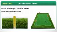 China 1.5x3m Mini Golf Artificial Grass Factory Wholesale 35mm Artificial Putting Grass for sale
