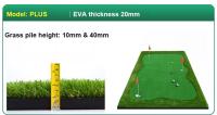 China 1x3m Mini Golf Artificial Turf 10mm 35mm Artificial Grass Golf Green for sale