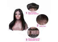 China 100% Virgin Human Hair Lace Wigs , Front Lace Wigs For Black Women for sale