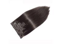 China Length 20inch Clip Lace Clip in Hair I-tip U-tip Flip in Hair Halo Hair Extensions Natural Black 1b Color for sale