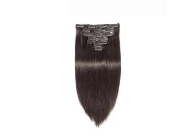 China Color #2 Can Be Restyled Silky Smooth Soft Clip in Hair Extension Europe Hair Extension for Hair Salon 18