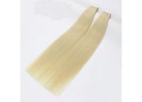 China 613 Pre Bonded Remy PU Tape Hair Extensions No Chemical No Smell for sale