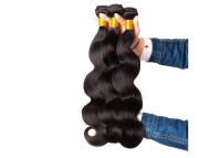 China Qingdao Factory Body Wave Virgin Human Hair Bundles, Pure Brazilian Human Hair Weft for sale