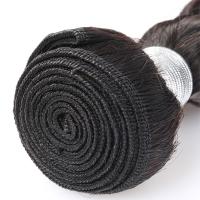 China Brazilian Virgin Hair Weave Deep Wave Smooth and Soft Virgin Hair Extension Natural Black for sale