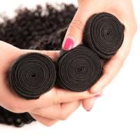 China No Acid Afro Brazilian Kinky Curly Hair 100% Unprocessed Virgin Human Hair Weave for sale