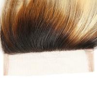 China Free Parting Last Top Closure 130% Density Brazilian Virgin Hair Body Wave Closure for sale