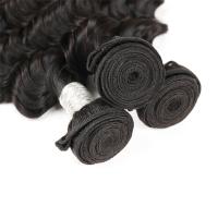 China Hair Weft Real Virgin Peruvian Hair Deep Wave 100% Human Hair Extension for sale