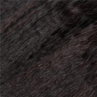 China Afro Kinky Straight Malaysian Hair Extensions Bundles 8A Grade No Fiber No Synthetic for sale