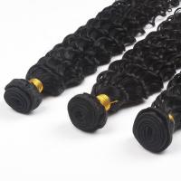 China Virgin Malaysian Remy Hair Extensions Deep Wave With Thick Bottom for sale