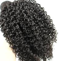 China Deep Wave Malaysian Curly Hair Extensions , Malaysian Human Hair Bundles for sale