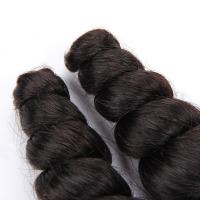 China Hakka Brazilian Loose Wave Human Hair Bundles One Donor Free Sample No Shedding for sale