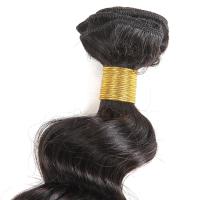 China Premium Quality Brazilian Virgin Hair Loose Wave with Closure Hair Bundles for sale