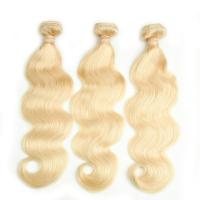 China 7A Body Wave Blonde Brazilian Curly Hair 613 Colored Hair Extensions No Chemical for sale
