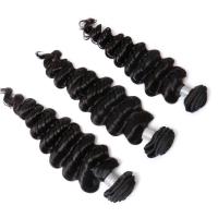 China Brazilian Hair Weave Bundles  , 100 Human Hair 3 Bundle Hair Deals With Closure for sale