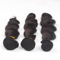 China Thick Buttom 7a Virgin Hair 3 Bundles Real Human Brazilian Loose Wave Hair Bundles for sale