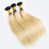 China Full Cuticle 8A 1b 613 Human Hair Extensions Double Drawn Strong Weft for sale