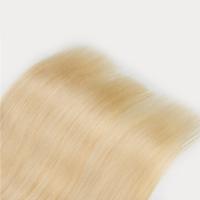China Single Drawn Human Hair Weave Color 613 Blonde Weft Hair Extensions 12-26 Inch for sale