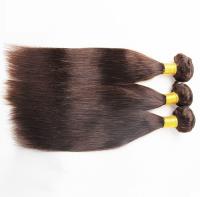 China 100% Indian Straight Hair Bundles / Straight Human Hair Extensions 8 - 30 Inch for sale