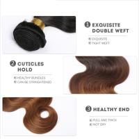 China 1b/4/30 Grade 7A Ombre Hair Weave 10