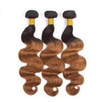 China Grade 8A Three Tone Ombre Hair Extensions 100% Real Hair Material for sale