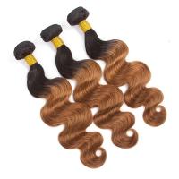 China Grade 8A Three Tone Ombre Hair Extensions 100% Real Hair Material for sale