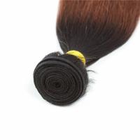 China Peruvian Ombre Hair Weave Extension , 7A Ombre Straight Hair Weave for sale