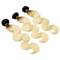 China Brazilian Human Ombre Hair Weave Body Wave Raw Virgin Hair 12 Inch - 24 Inches for sale