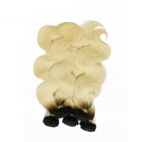 China Brazilian Human Ombre Hair Weave Body Wave Raw Virgin Hair 12 Inch - 24 Inches for sale