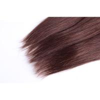 China Peruvian Human Virgin Ombre Hair Weave Color #4 Dark Brown Brazilian Hair for sale