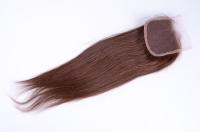 China Peruvian Human Virgin Ombre Hair Weave Color #4 Dark Brown Brazilian Hair for sale
