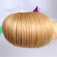China Colored Brazilian Ombre Hair Weave Weft #27 Color Straight Virgin Hair Extension for sale