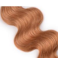 China 100% Virgin Ombre Hair Weave Body Wave Brown Color Free Shipping for sale