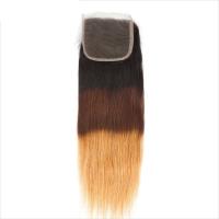 China No Shedding 4x4 Lace Closure Straight High Grade 4x4 Silk Base Closure for sale