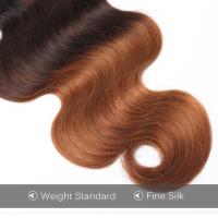 China Three Tone Virgin 4x4 Hair Closure , Hand Tied 4x4 Free Part Closure for sale