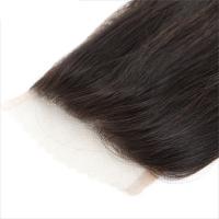 China Natural 3 Tone Color Straight Lace Closure Free Shedding Virgin Hair Lace Closure 30-50g for sale