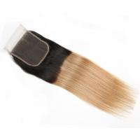 China 1b 27 Straight Virgin 4x4 Lace Closure Hair Pieces For Women'S Thinning Hair for sale