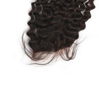 China Brazilian Virgin Hair Curly Texture Top Lace Closure 4