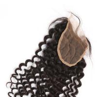 China Brazilian Virgin Hair Curly Texture Top Lace Closure 4