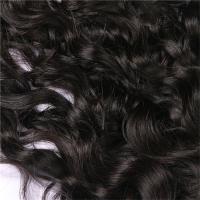China Non Remy Hair Virgin 4x4 Lace Closure Medium Length With 10′′-20′′ Inch for sale