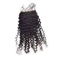 China Free Part Three Part Middle Part Malaysian Loose Wave Closure Virgin Human Hair for sale