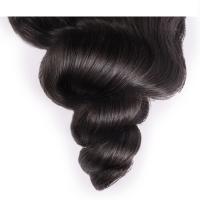China Malaysian Loose Wave Closure 4X4 Silk Soft Full Ends Cuticles Human Hair Closure for sale