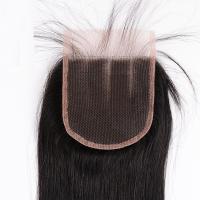 China Elegant Human Hair Lace Closure 4x4 Malaysian Straight Closure, Human Hair Extension for sale