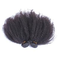 China Afro Kinky Curly Hair  No Shedding , No Tangling 100% Brazilian Human Hair Extensions  for sale
