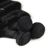 China Unprocessed Human Brazilian Weave Bundles , Soft And Smooth Deep Wave Curly Hair for sale